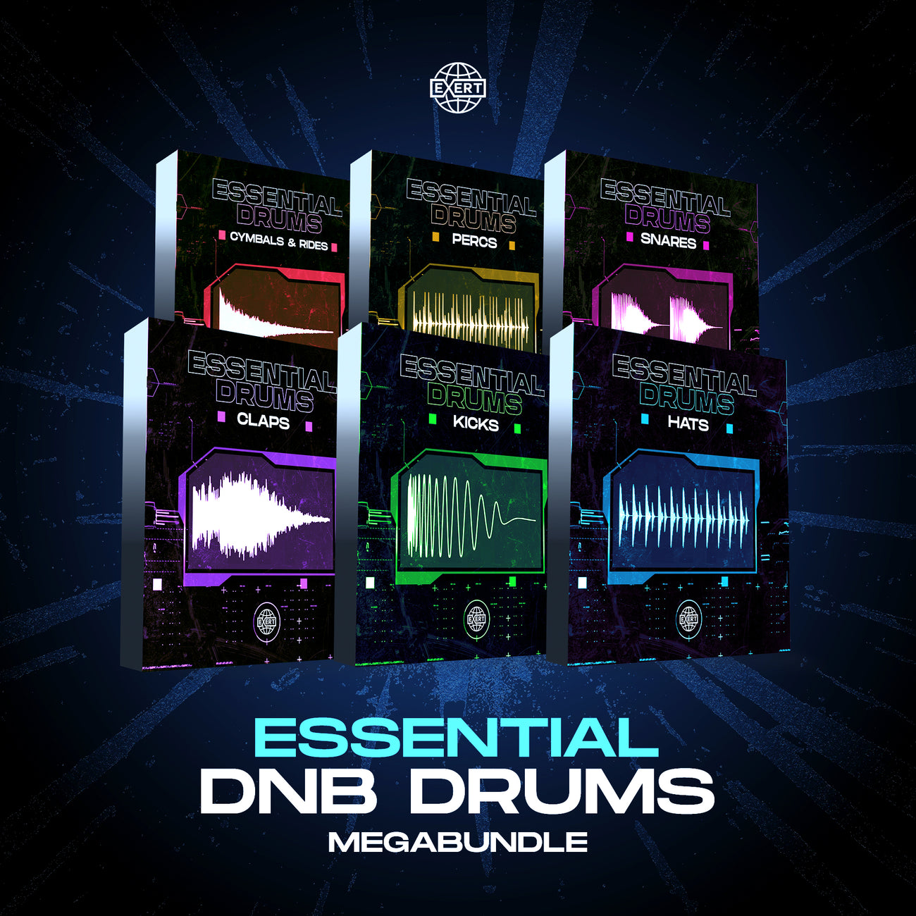 Exert Records - Essential DNB Drums Bundle